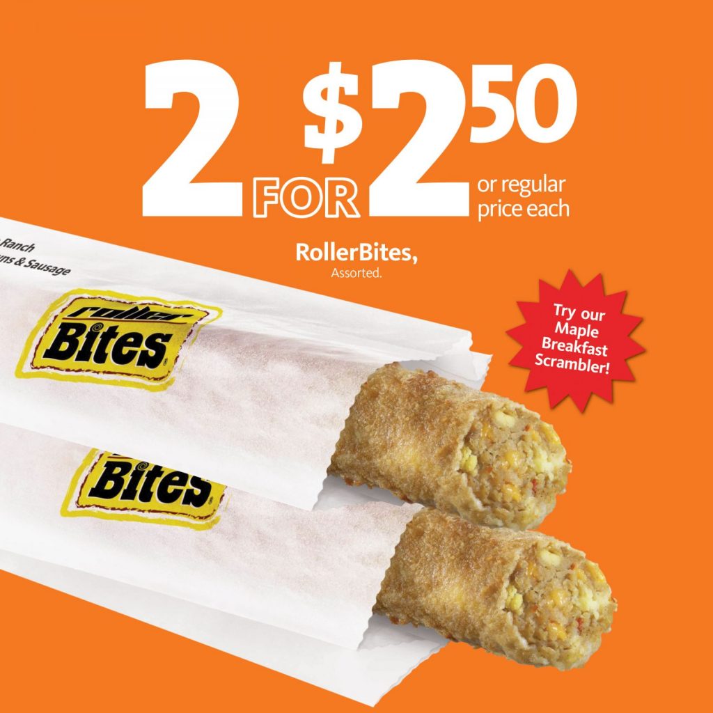 Express Roller Bites 2/$2.50 - Exchange Community Hub