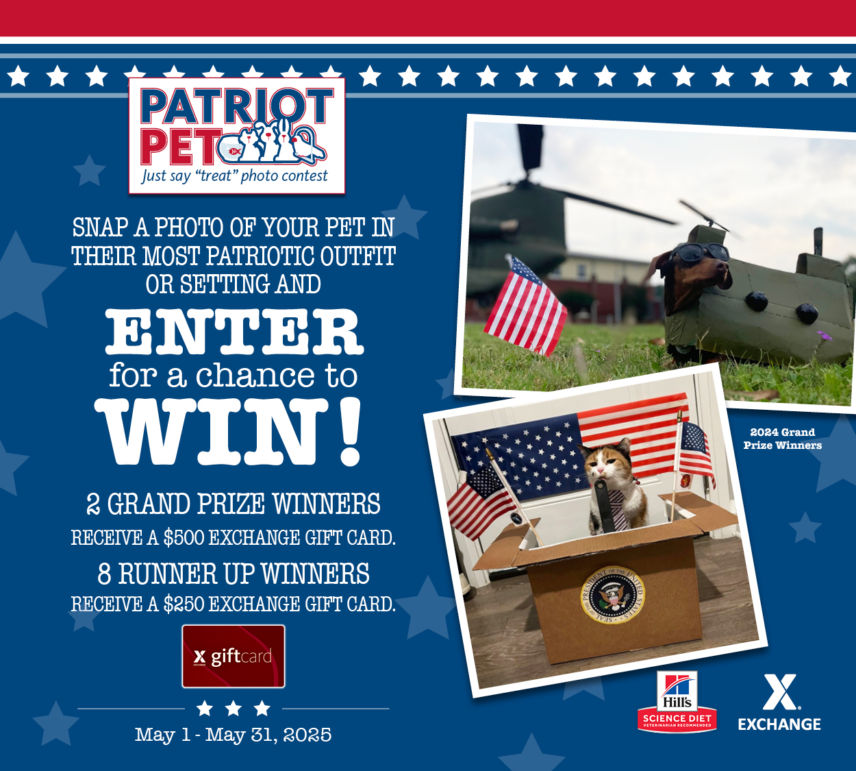 Patriot Pet Photo Contest | May 2025 - Exchange Community Hub