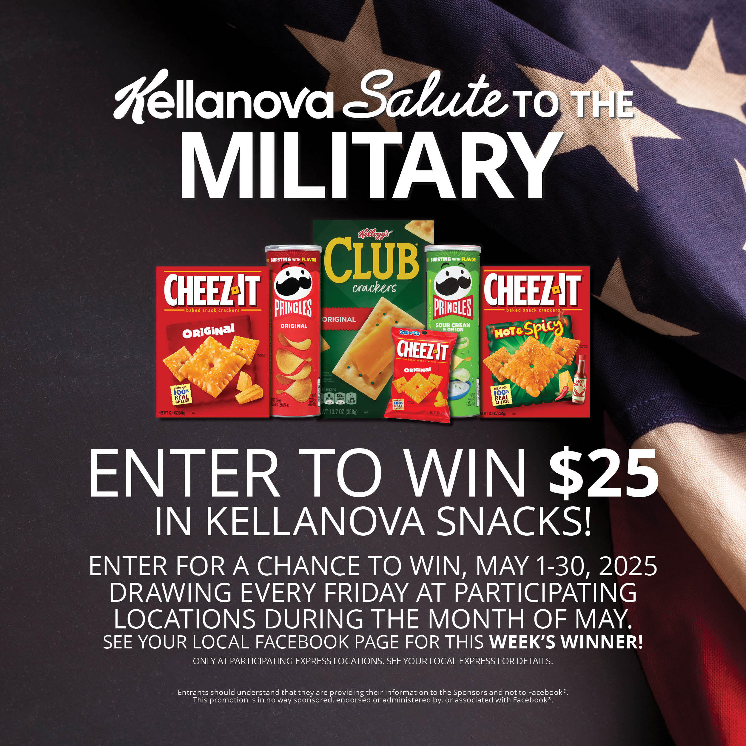 Kellanova Salute to the Military Sweepstakes | May 2025 - Exchange ...