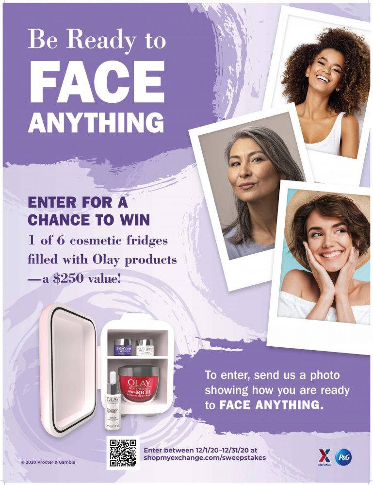 Exchange Shoppers Can Put their Best Face Forward to Win Olay Products ...