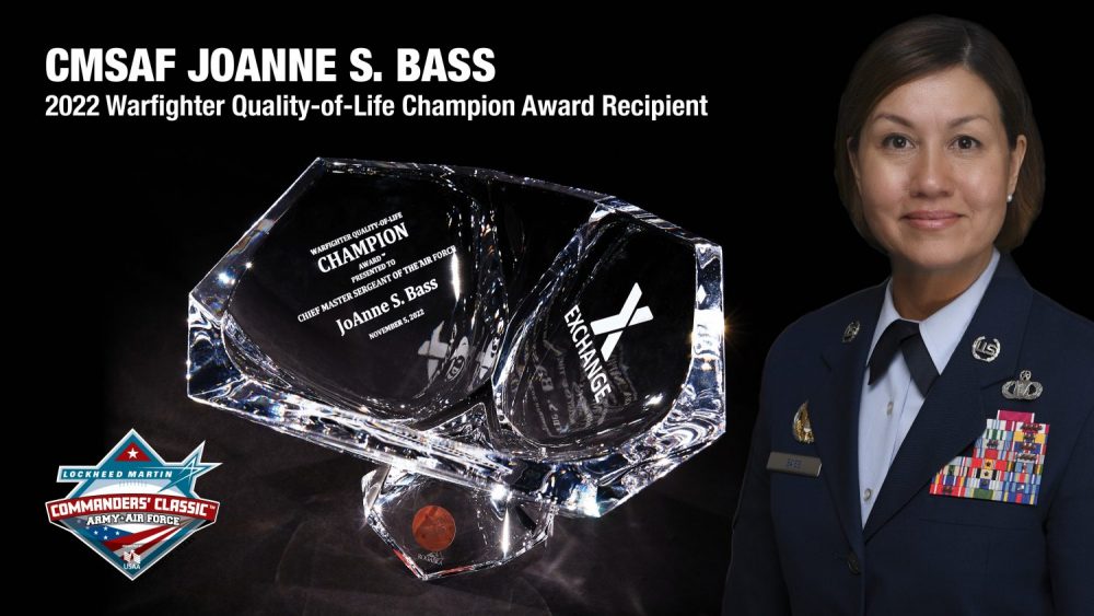 Exchange Salutes CMSAF Bass with Inaugural Warfighter Quality of Life ...