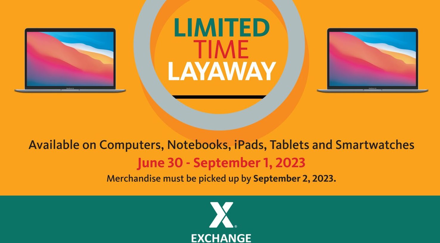 Electronics Eligible for Back-to-School Layaway at the Exchange for ...