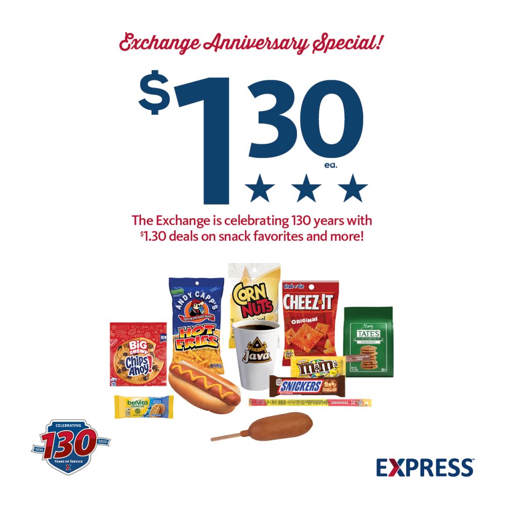 Snack, Sip and Save with the Army & Air Force Exchange Service’s 130th ...