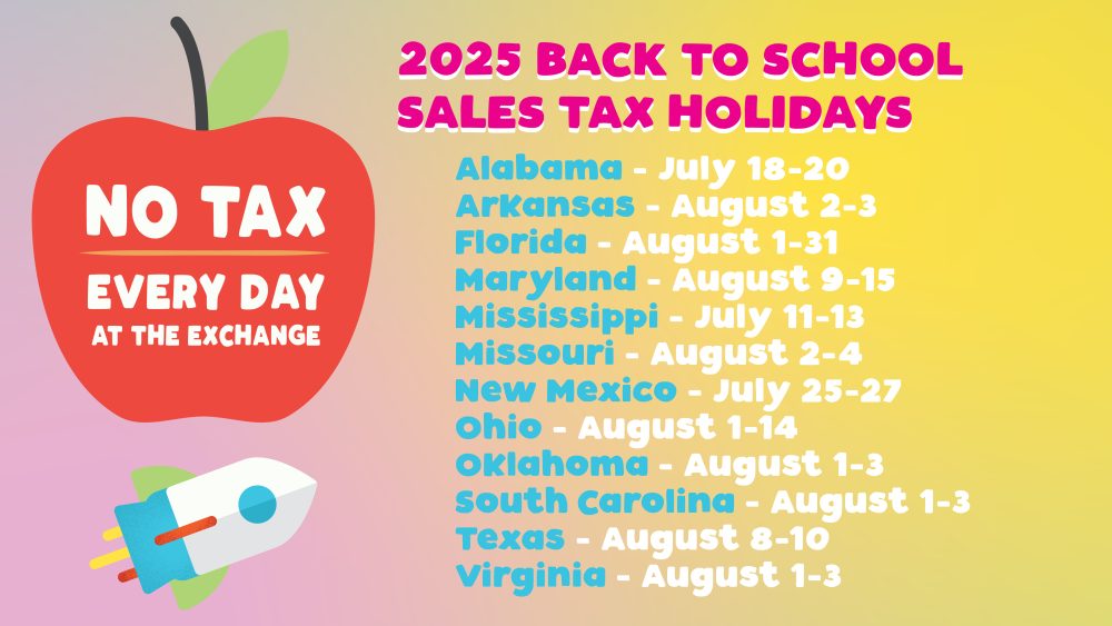 Military Shoppers Save Even More at the Exchange During Back-to-School ...